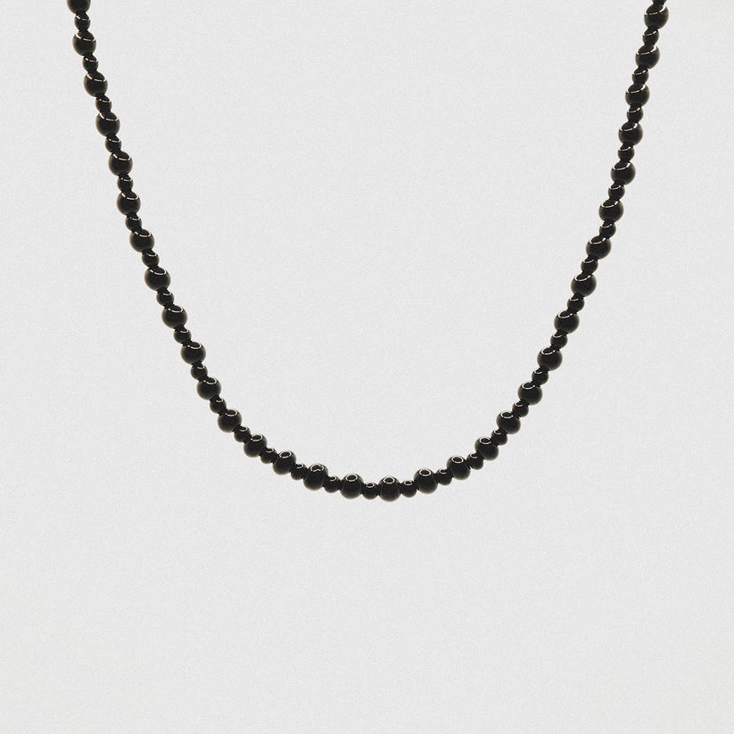 Stress Soother - Black Onyx Necklace – Rust 1894
