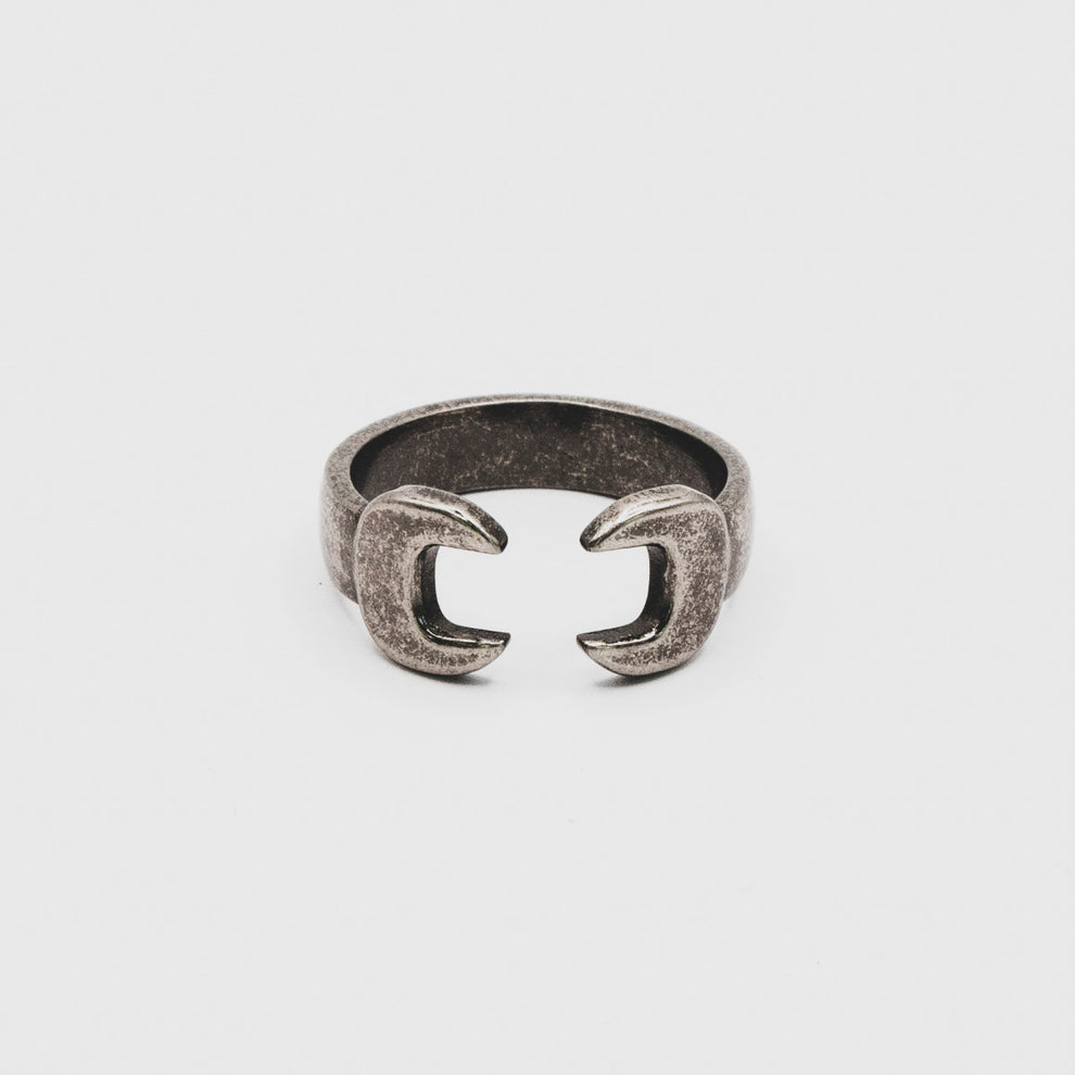 Torque Ring In Aged Silver – Rust 1894